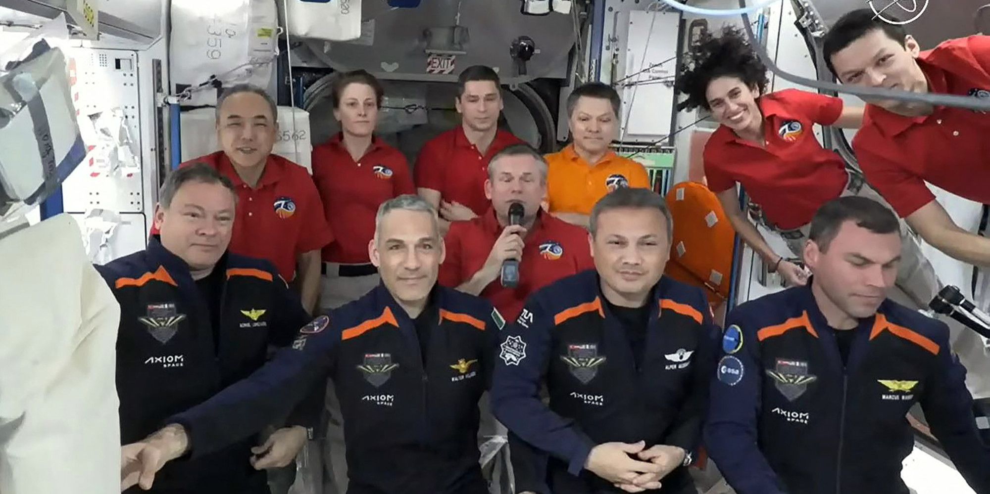 Des Européens arrivent sur l'ISS via une mission privée