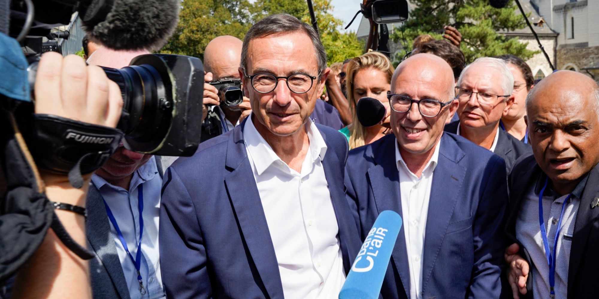 LR : le nouvel organigramme provoque des tensions entre Éric Ciotti et ...