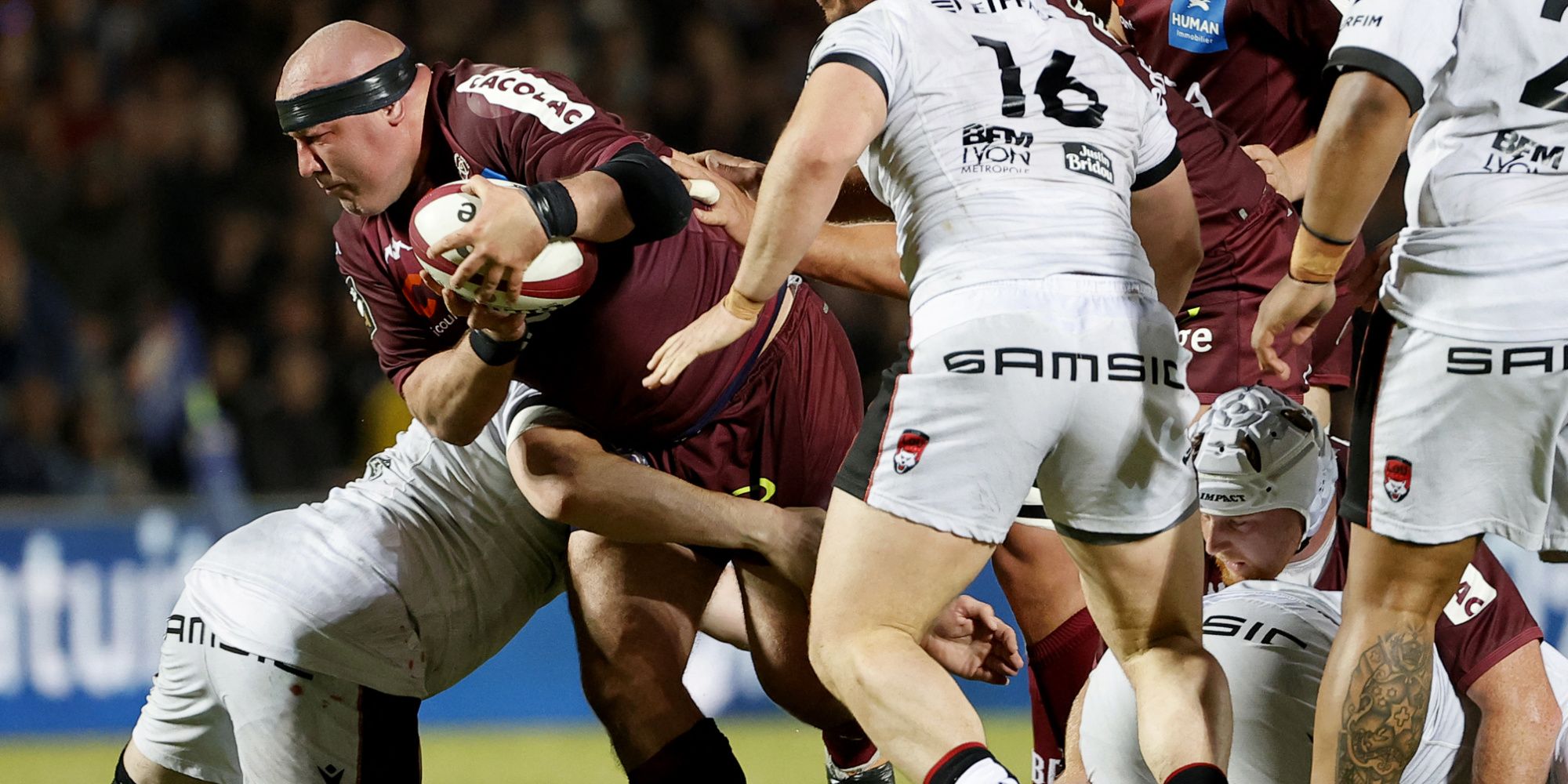 Top 14 : Bordeaux-Bègles a retrouvé les crocs pour dompter le LOU à trois journées de la fin de ...
