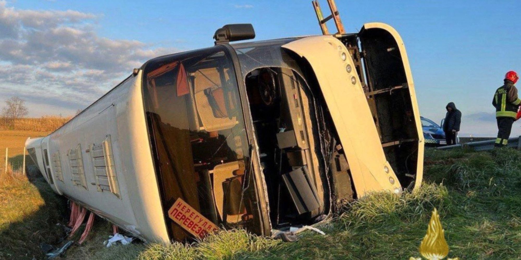 Russie : 15 morts dans une collision entre un minibus et deux camions