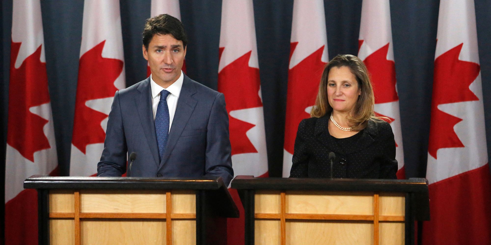 Canada : démission de la vice-Première ministre en désaccord avec ...