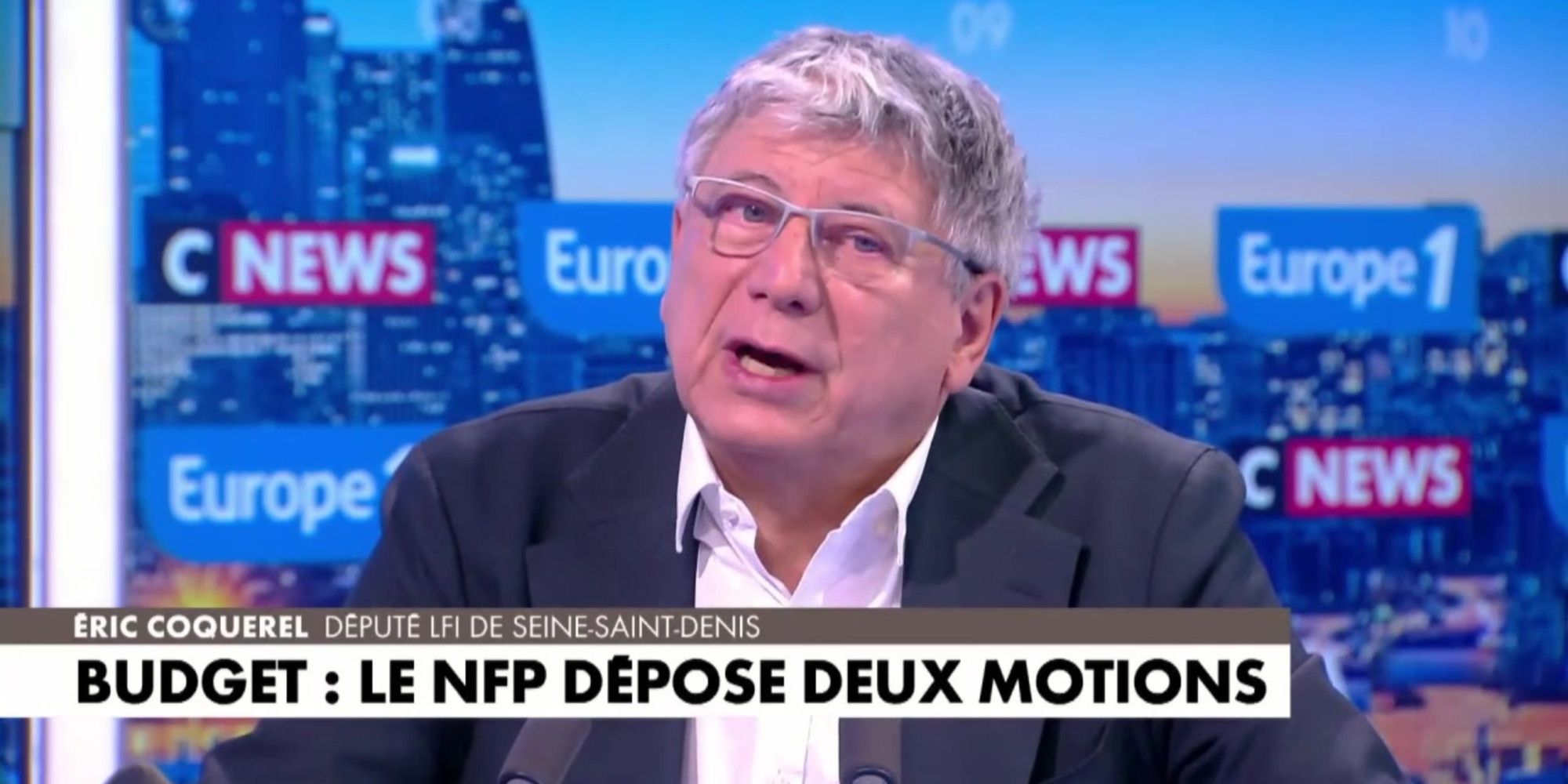 Motion de censure contre le Budget : Eric Coquerel appelle «les ...