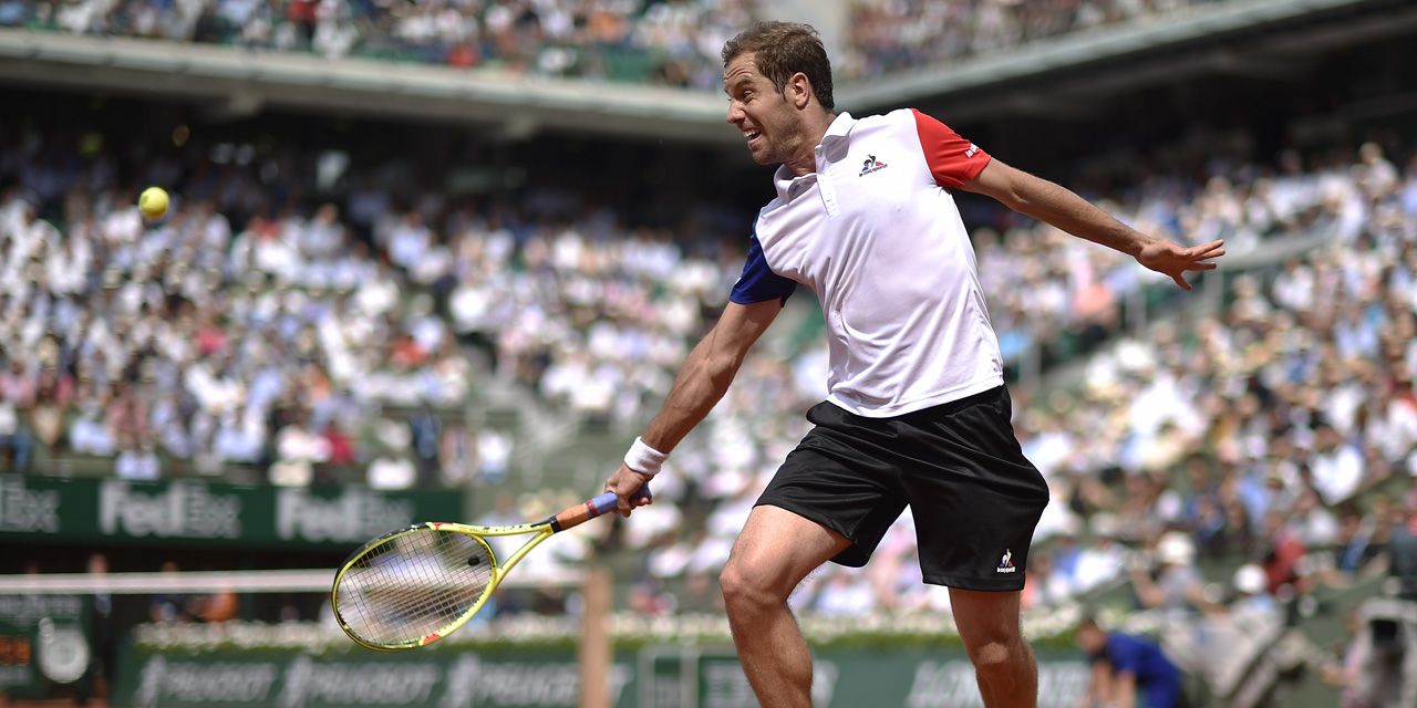 Roland-Garros : Richard Gasquet en huitièmes de finale