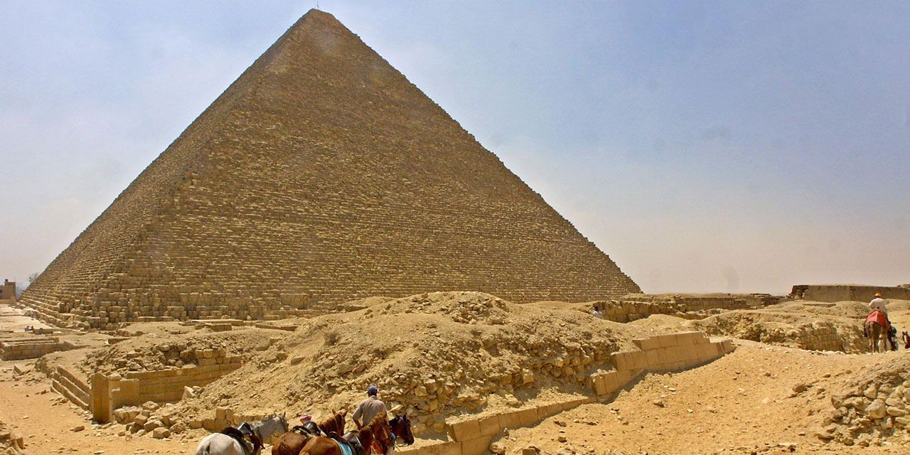 Des différences de température intrigantes dans les pyramides