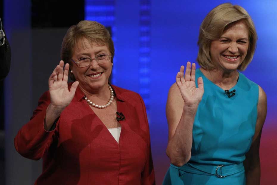 Chili : Bachelet devant sa rivale Matthei