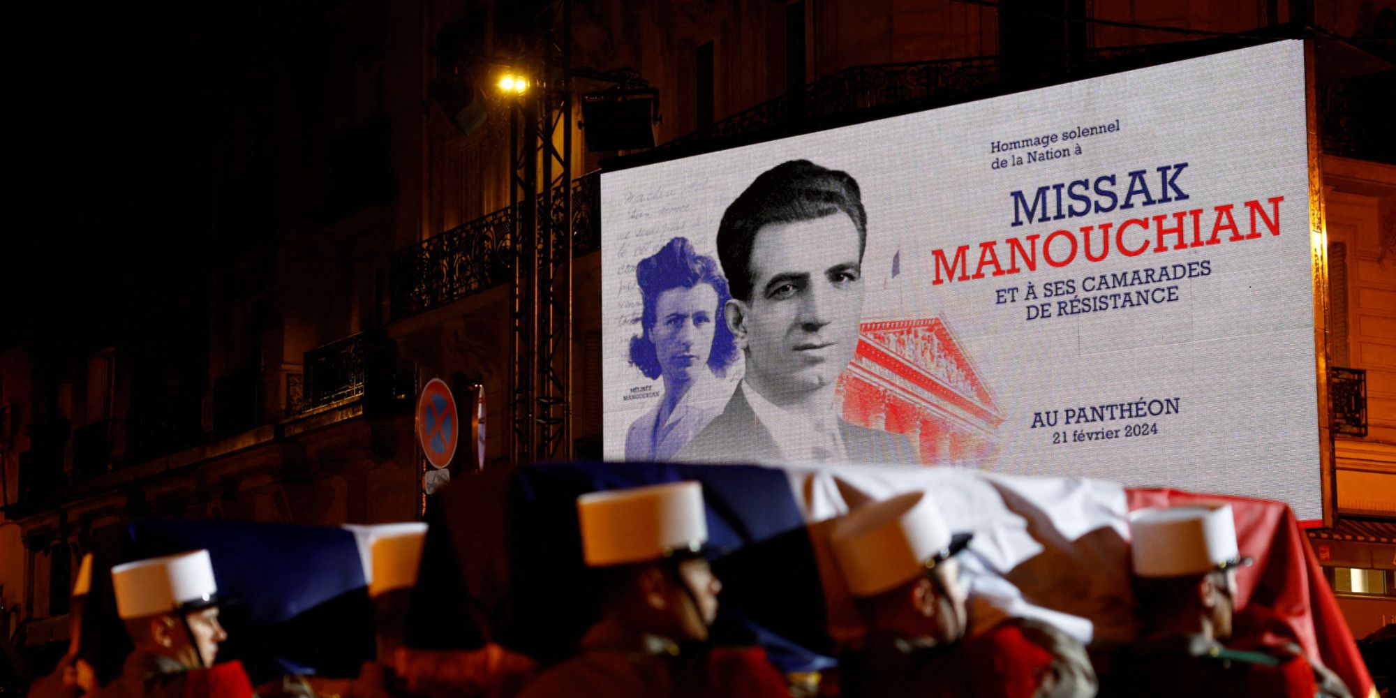 Panthéonisation de Missak Manouchian : revivez la cérémonie présidée ...
